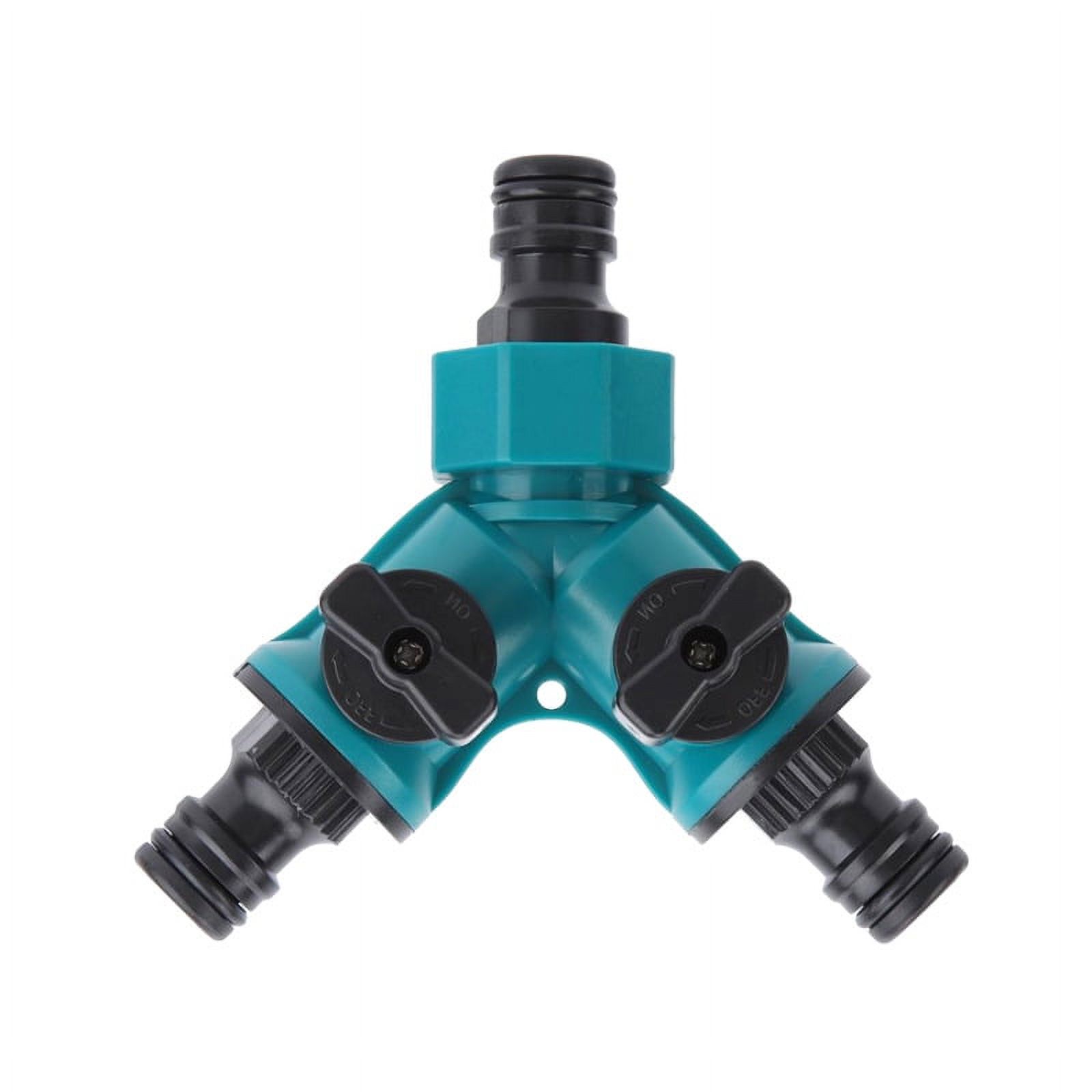 Three-way water pipe joint accessories quick connector with switch Y ...