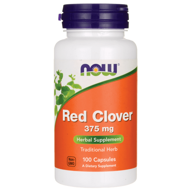 Now Red Clover 375mg - 100 Caps - Walmart.com