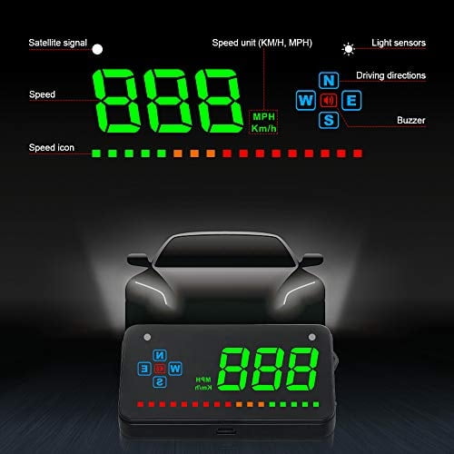 iKikin Hud Display, Head Up Display para todos los autos y camiones Ca | Walmart en línea