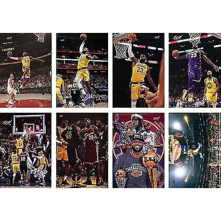 James Nba Basketball Hd Posters 8 Pcs | Walmart Canada