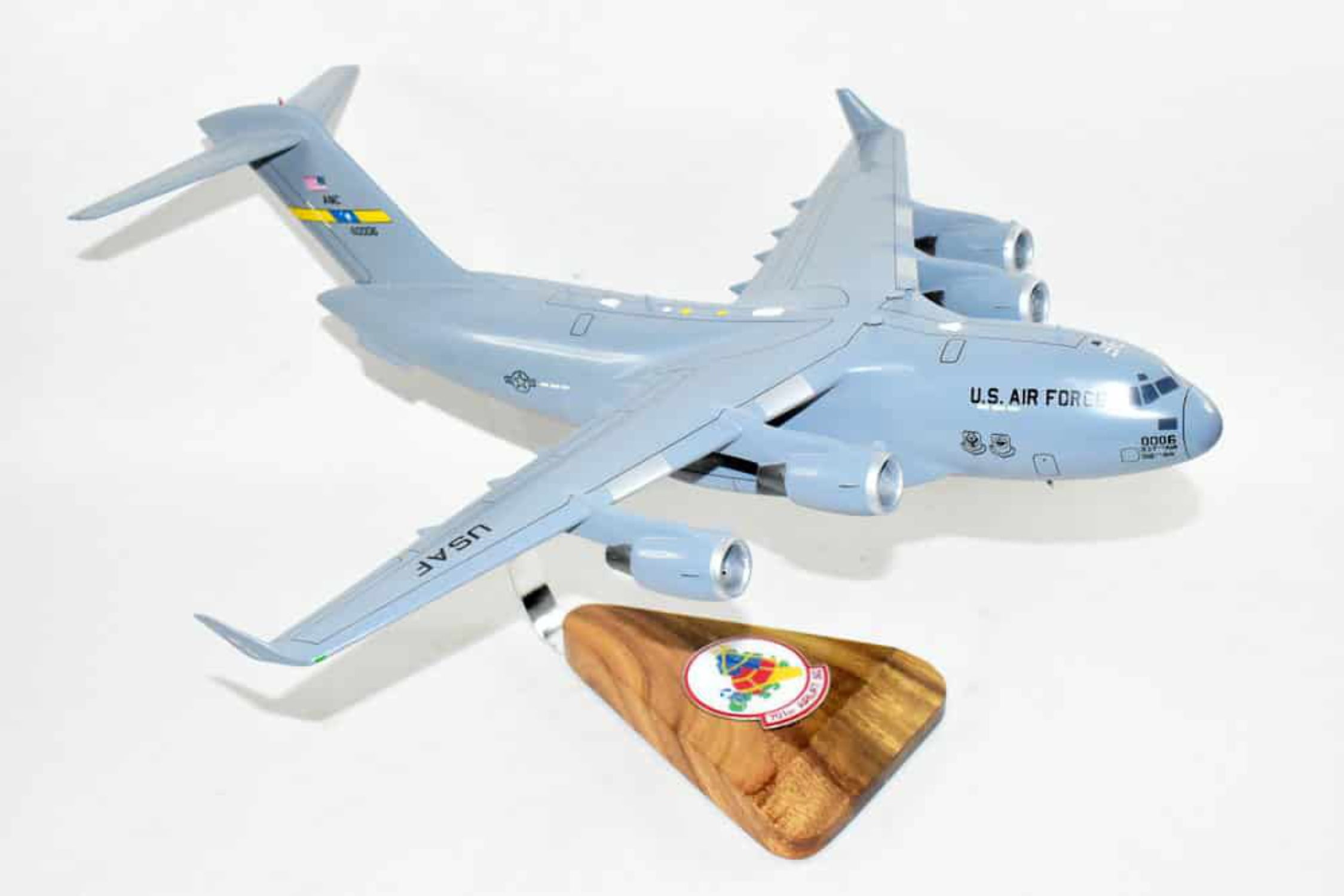 701st Airlift Squadron Turtles (Charleston AFB) C-17 Model, 1/116th ...
