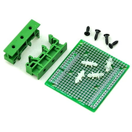 DIN Rail Mount Adapter/Prototype PCB Kit For Arduino UNO/Mega 2560 etc ...