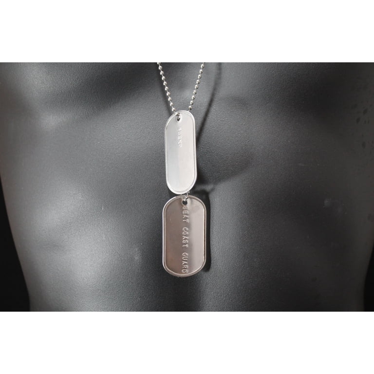 Embossed Dog Tags For Men