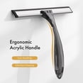 ZHANYU-Shower Squeegee for Glass Doors, All-Purpose Squeegee with ...