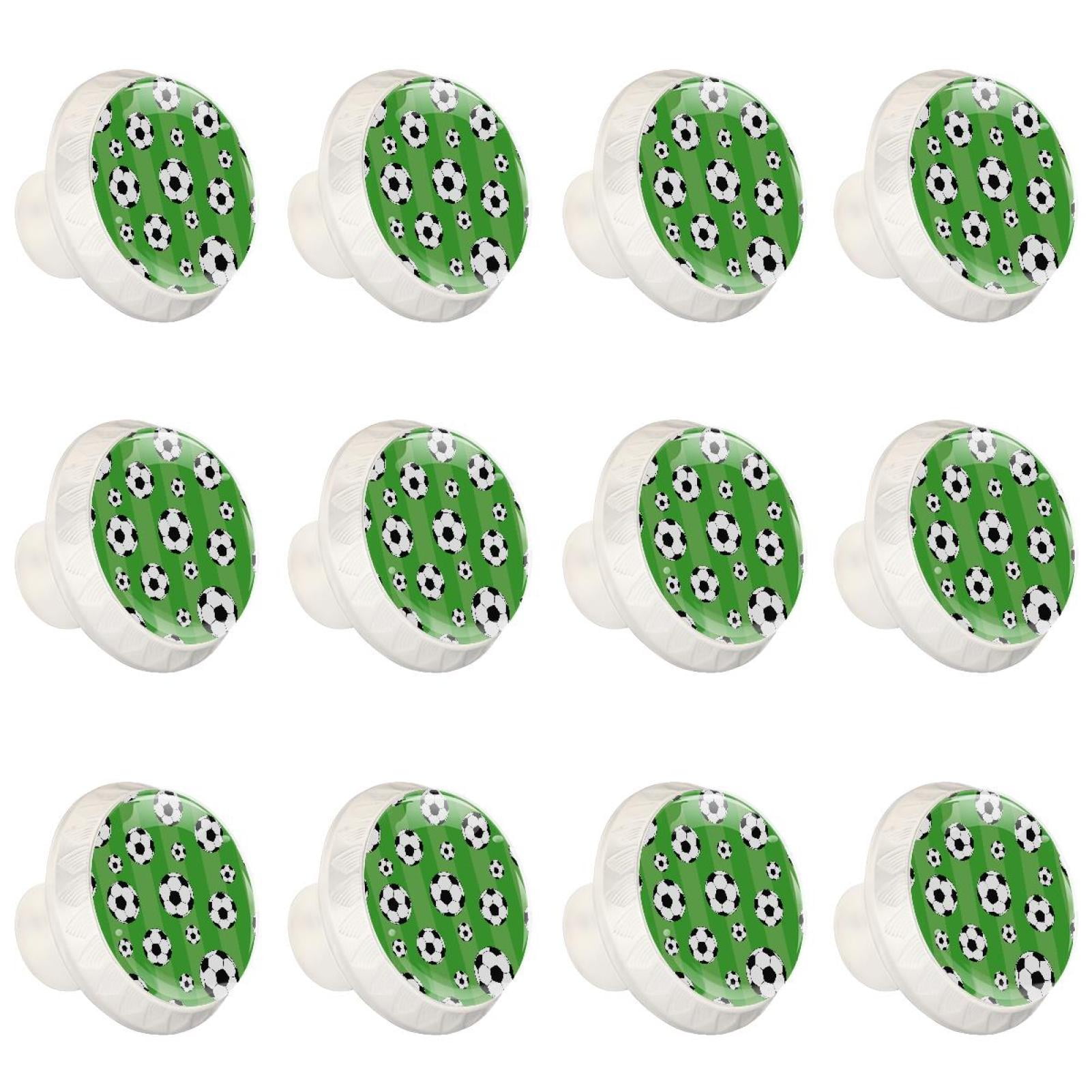 12 Pcs Cartoon Football Knobs for Kitchen Cabinet Cupboard Dresser ...