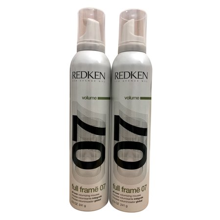 Redken 07 Full Frame All Over Volumizing Mousse DUO 8.5 OZ Each ...