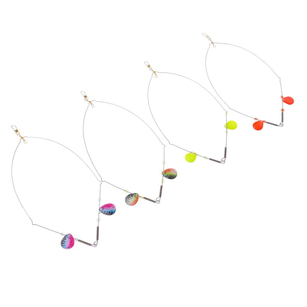 4pcs Anti-tangled Spinners Bait Rigs Lure Perch Fishing Rig - Walmart.com