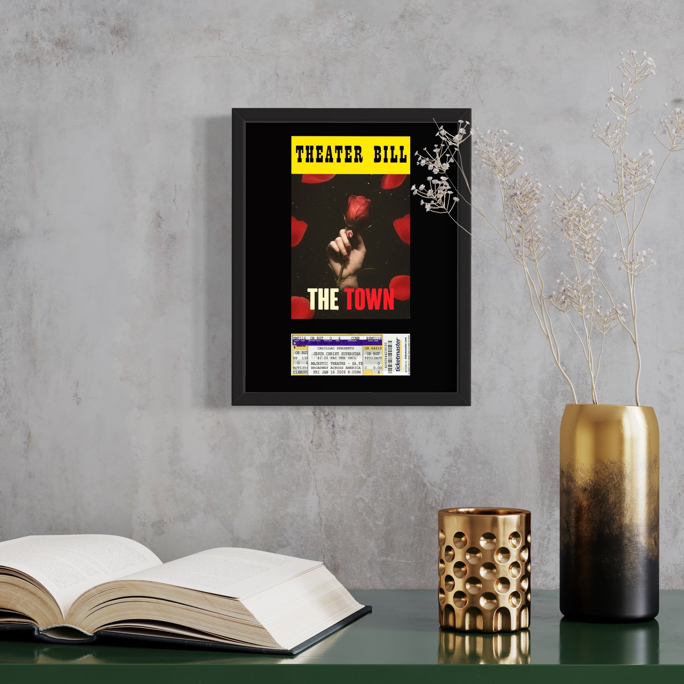 Playbill Framed Art