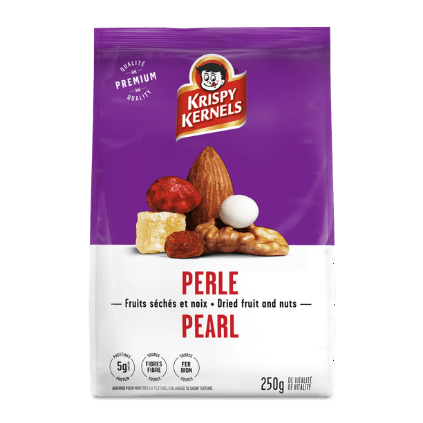 Krispy Kernels Dried fruit & nuts pearl mix 250g, Dried Fruits and nuts ...