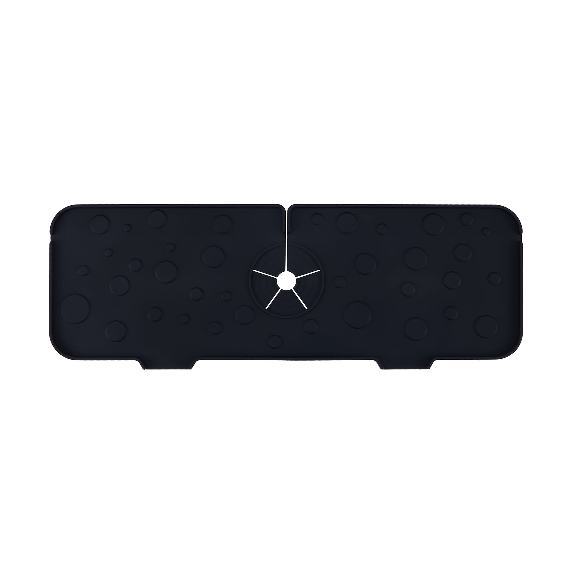 SAYOO Faucet Water Catcher Mat, Water-Drop/Dot Pattern Sink Splash ...