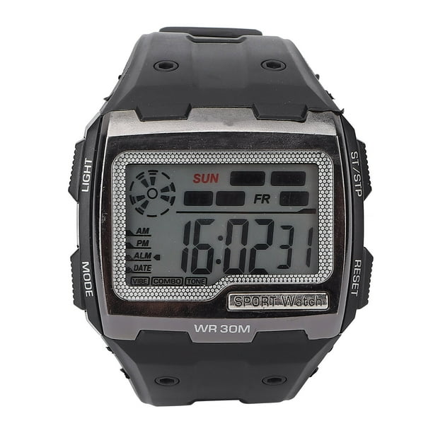 Reloj deportivo digital reloj electrónico de apariencia moderna para ...