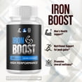 Iron Boost Advanced Formula Pills All Natural Vitamin Supplement ...
