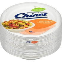 Chinet Classic Disposable Paper Bowl, 12oz, White, 125 pack ...