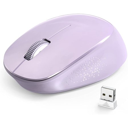 Wireless Mouse, ZMLEVE E702 2.4GHz Silent Computer Mice, 1600 DPI USB ...