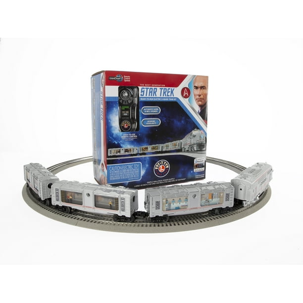 Lionel Star Trek Next Generation Electric O Gauge Model Train Set with ...