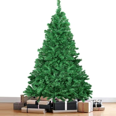 7FT Christmas Tree with 1375 PE+PVC Tips – Full-Bodied Holiday Tree ...