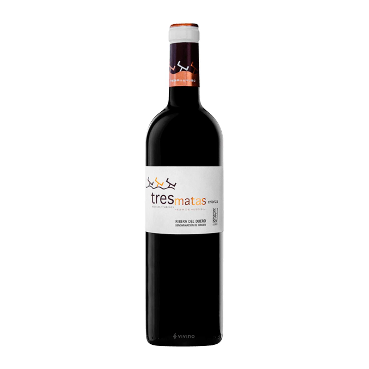 Vino Tinto Tres Matas Crianza 750 ml | Walmart en línea