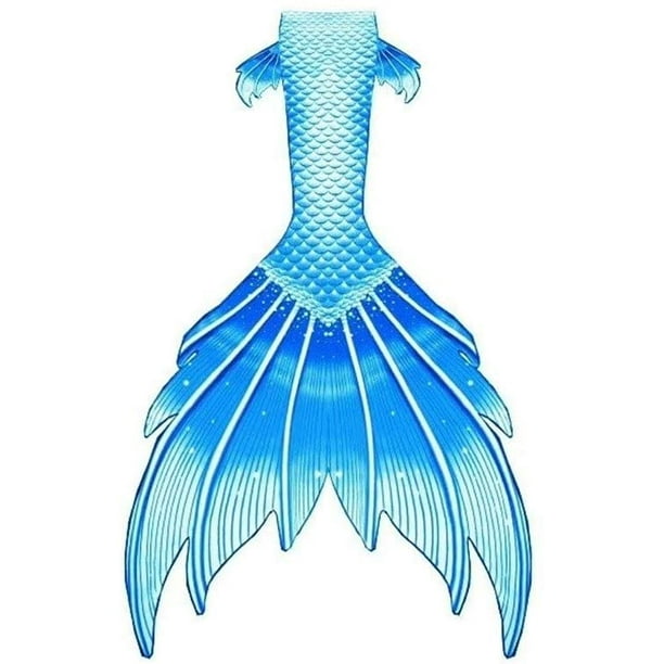 Mermaid Tail for Girls,Bikini Swimming Costumes with Colorful Fin,Girls ...