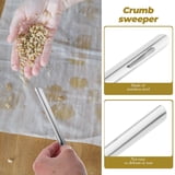 2pcs Restaurant Crumb Sweeper Stainless Steel Table Crumb Scraper For ...