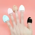 SDJMa Finger Puff 3 Pcs, Mini Finger Makeup Sponges, Mini Makeup Sponge ...