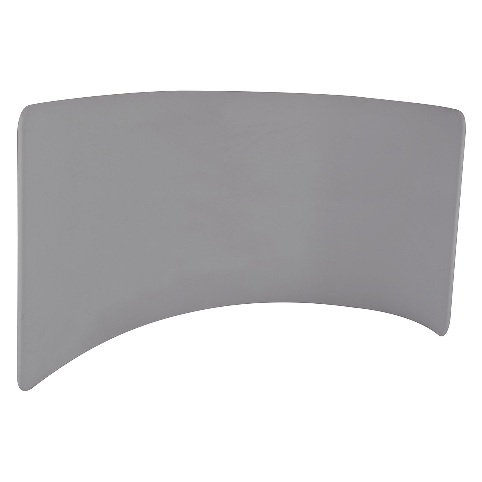 Safco Products Swish Shape Space Divider in Charcoal - Walmart.com