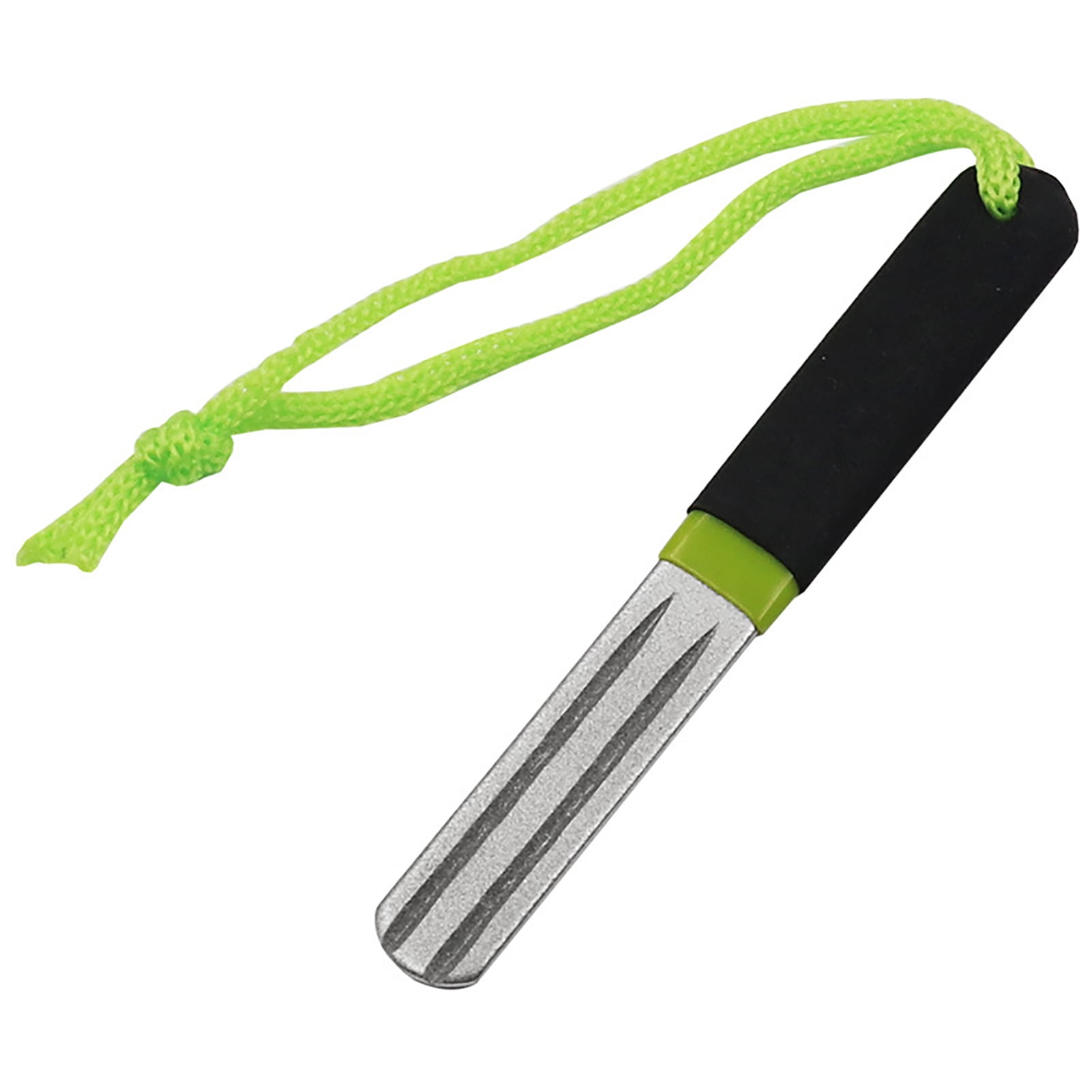 Fishing Hook Sharpener Sharp Anti-skid Portable Three Grooves Diamond ...