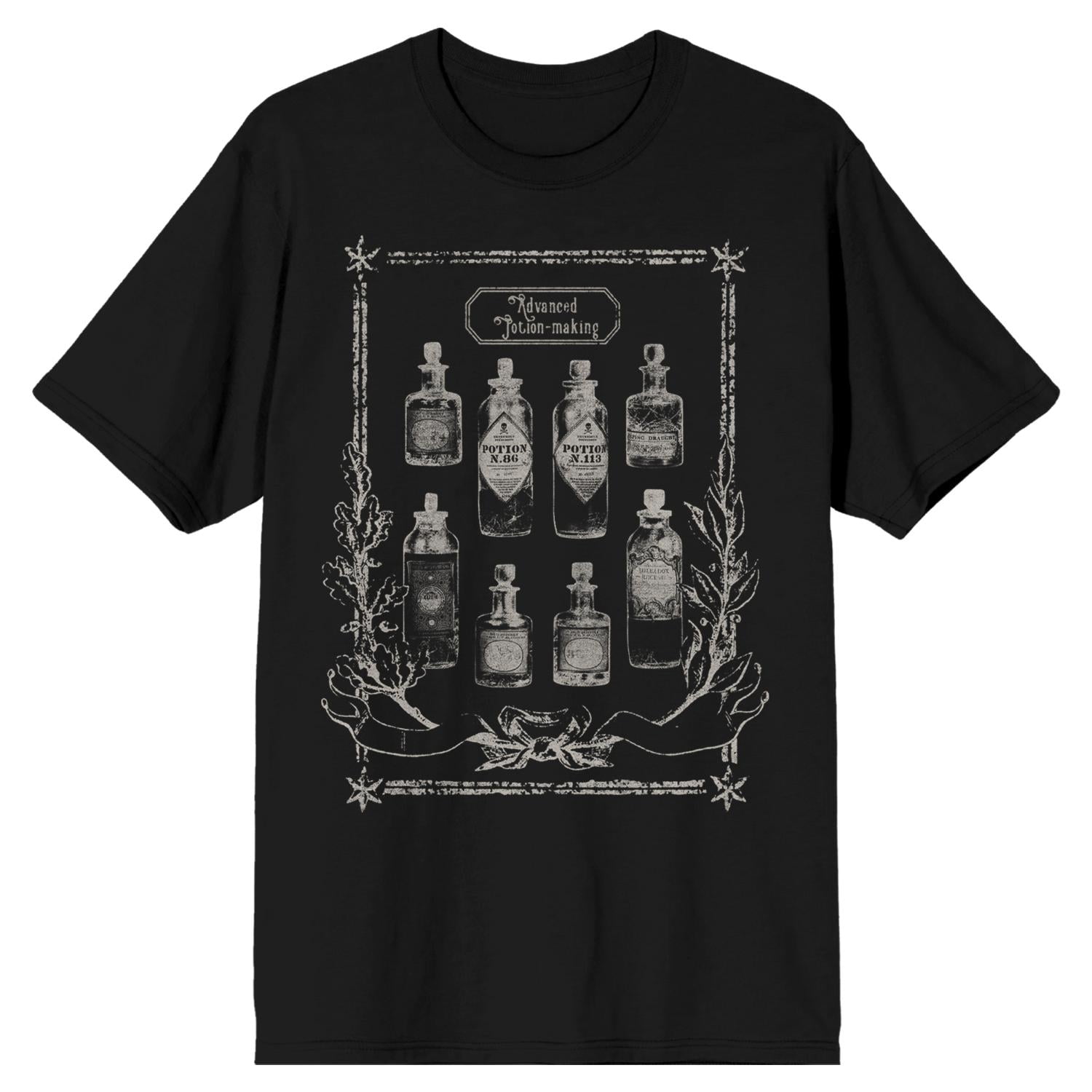 Click here for Bioworld Harry Potter Potions Black T-Shirt prices