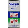 Salonpas Pain Relief Patches 60 ea - Pack of 1 HSA/FSA Eligible ...