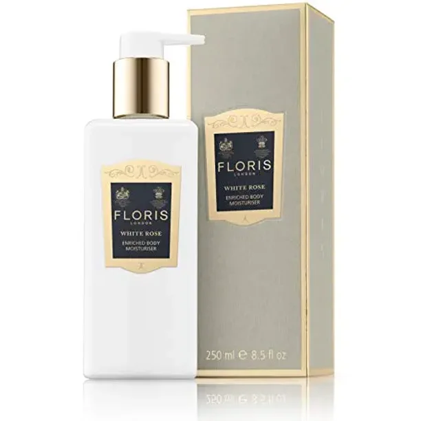FLORIS WHITE ROSE FLORIS WHITE ROSE de Floris, LOCIÓN CORPORAL 8.4 OZ ...