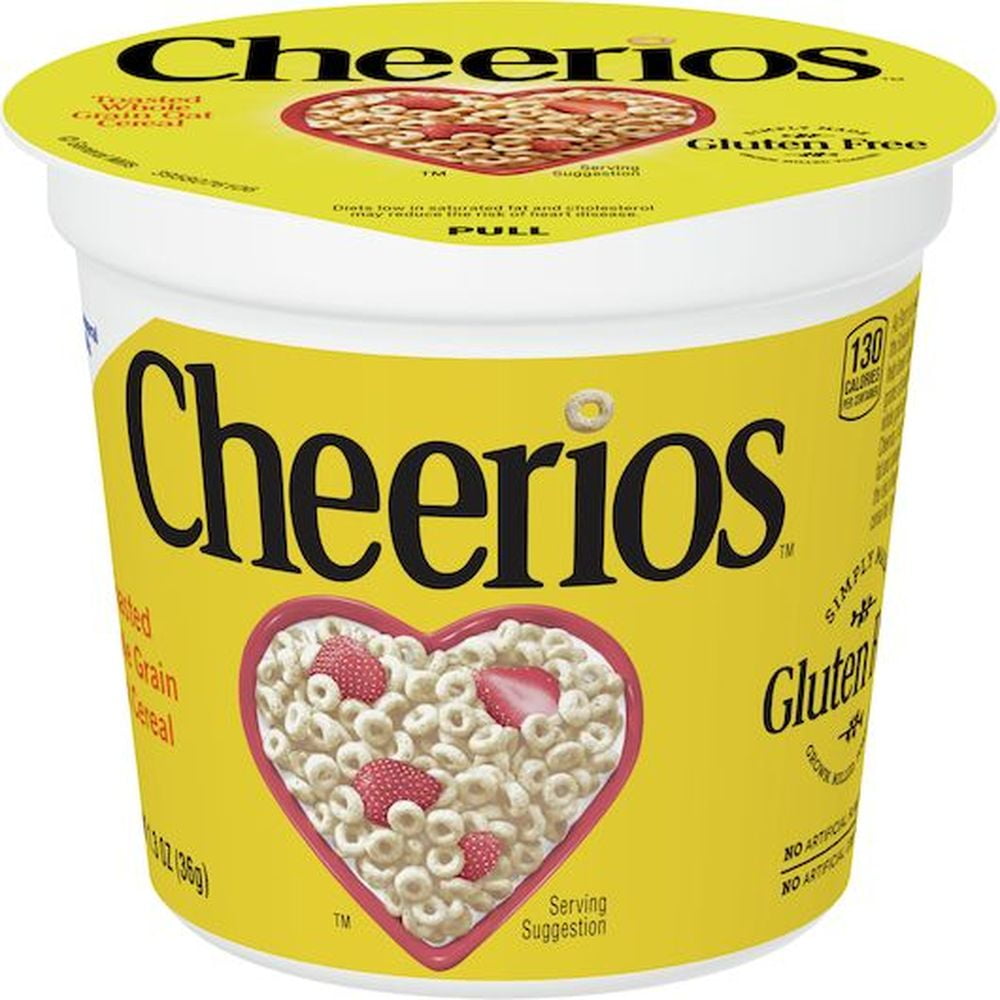 Cheerios Gluten Free Single Serve Cereal, 1.3 Ounce -- 60 per case ...