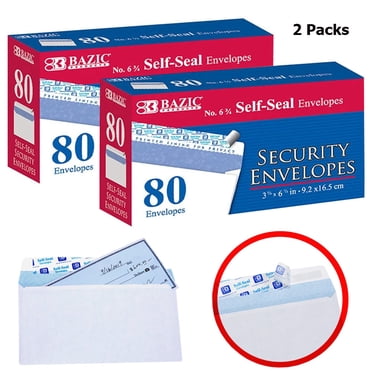 EnveGuard #10 Security Tinted Self-Seal Envelopes, No Window, 4-1/8 X 9 ...