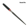 1Pcs 118Mm Mini Steel File Flat/Round/Half Round Files Metal Carving ...