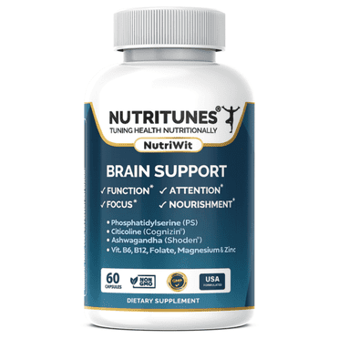 Neuriva Ultra Brain Health Supplement, 60ct Memory Learning Function ...