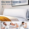 Body Pillows for Adults Sleeping, Long Pillow for Bed, Big Large Firm ...