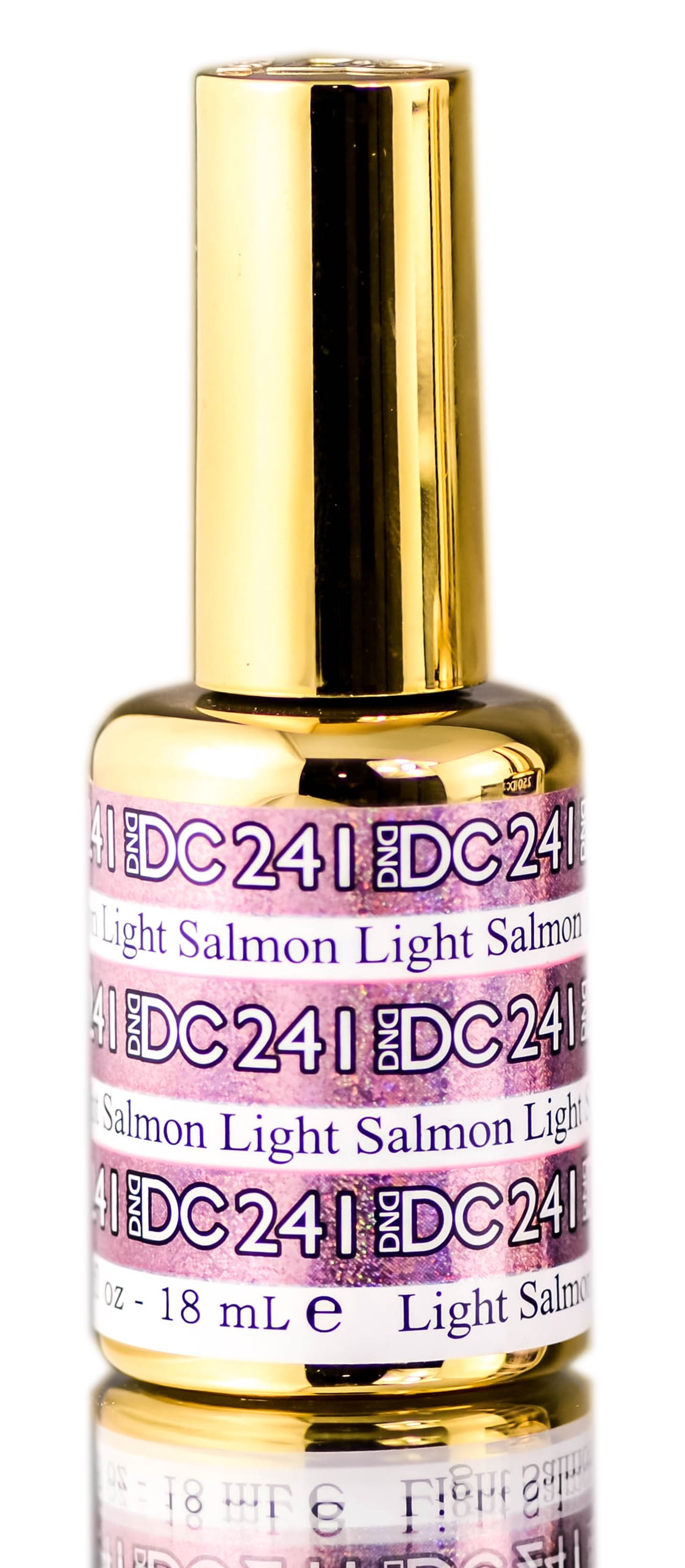 DND DC Mermaid Gel - Light Salmon (241) - Pack of 3 with Sleek Comb ...