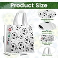 24 Pcs Football Party Gift Bags, Reusable Non Woven Sports Goodie Bags ...