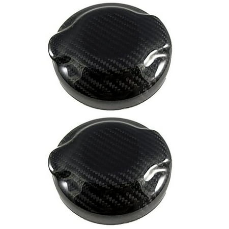 2X for Mini Cooper S JCW F55 F56 F57 2014-2020 Dry Carbon Fiber Gas ...