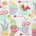 Mainstays Multicolor Kitchen Mat, Herbal Tea, 18"W x 30"L, 1 Piece ...