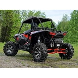 SuperATV Heavy Duty Round Tubed Rear Radius Arms/Rods for Polaris RZR ...