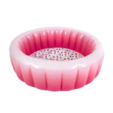 Packed Party Luxe Multi-Color 59" Round Soft-Sided 3-Ring Inflatable ...