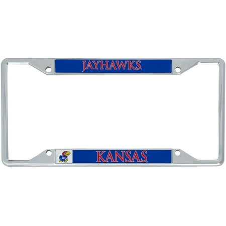 Desert Cactus University of Kansas Jayhawks Metal License Plate Frame ...