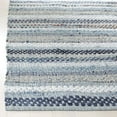 SAFAVIEH Montauk Darion Striped Cotton Area Rug, Blue/Multi, 5' x 8 ...