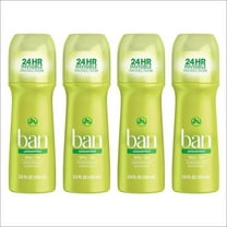 Ban Roll-On Deodorant, Unscented - 3.5 oz - Walmart.com