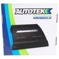 Autotek MM820.2 The Mean Machine 2-Channel Class AB Amp (800 Watts ...