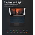 CHESONA Keyboard Case for iPad 9th/8th/7th Generation, 7-Color Backlit ...