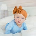 Handmade Baby Headbands Soft Stretchy Nylon Hair Bands with Bows for ...