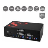 SIIG 2-Port DVI Dual-Link Smart Console KVM Switch with USB 3.0 and ...