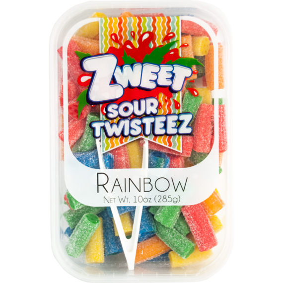 Sour Rainbow Twisteez | Zweet | 10 oz - Walmart.com