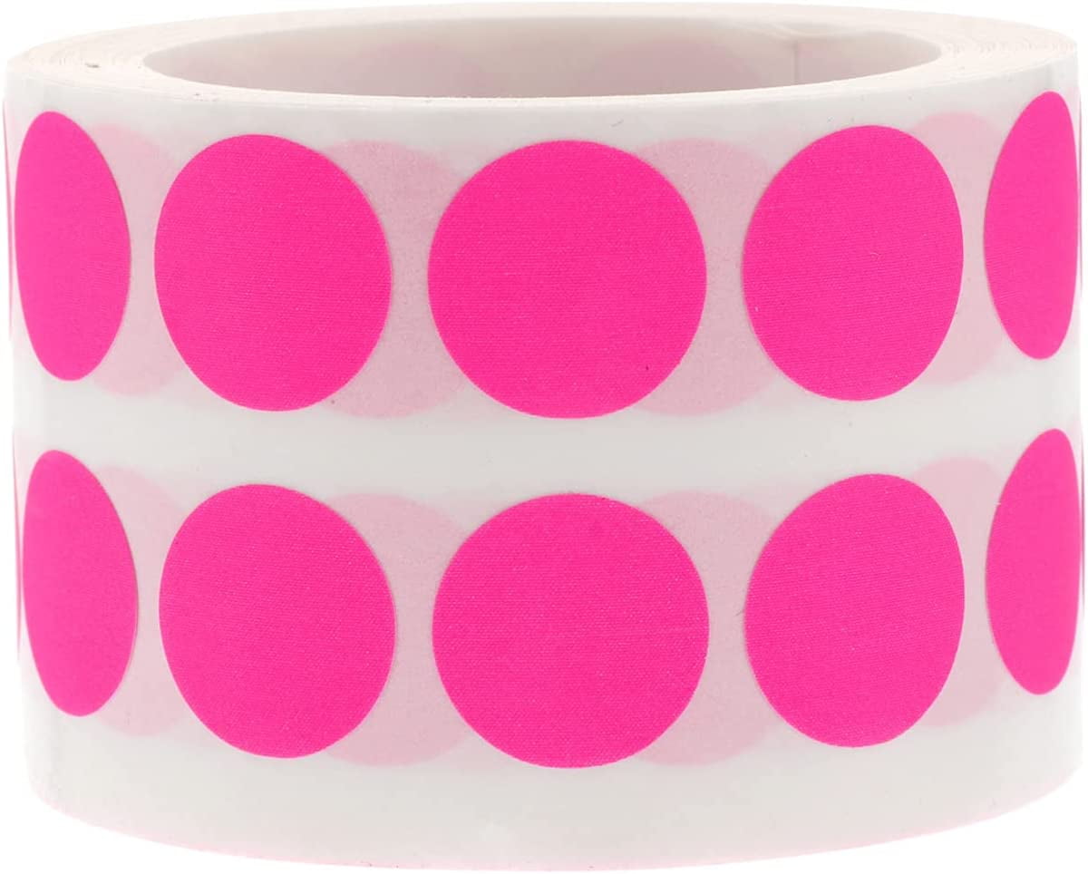 Circle Stickers 1 Roll of Dot Stickers Color Coding Labels Colored Dot ...