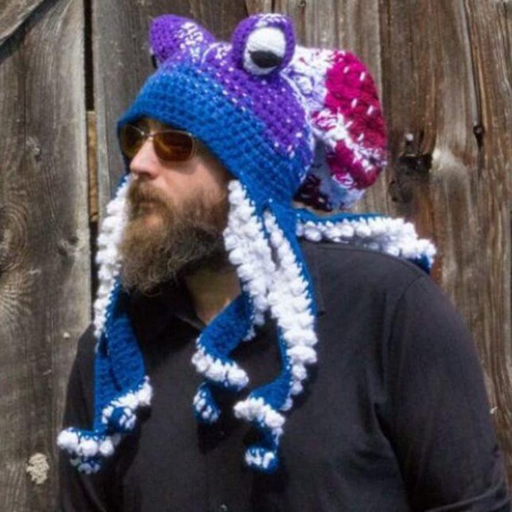 Crochet Octopus Hat